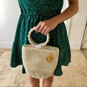 Handmade | Bags | Handmade Woven Seashell Bag | Poshmark